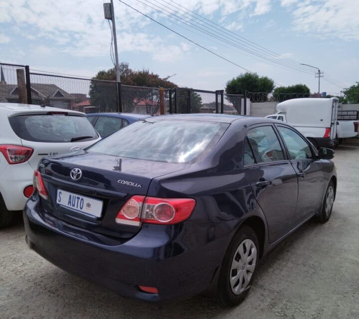 2012 Toyota Corolla 1,3 Manual | S Auto